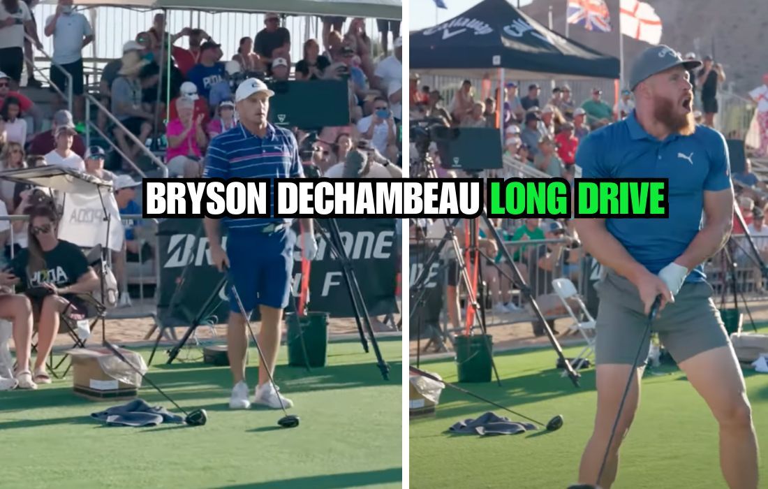 Bryson DeChambeau In The Long Drive Contest: PGA Golfer Ultimate Thrill!