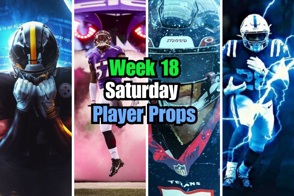 Saturday Slam: NFL Week 18 Player Props Picks for Success!