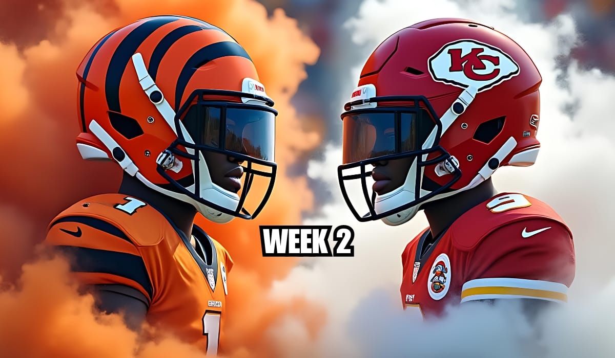 NFL SUNDAY Week 2: Bengals vs Chiefs & More! (Updated: 10:52 AM)