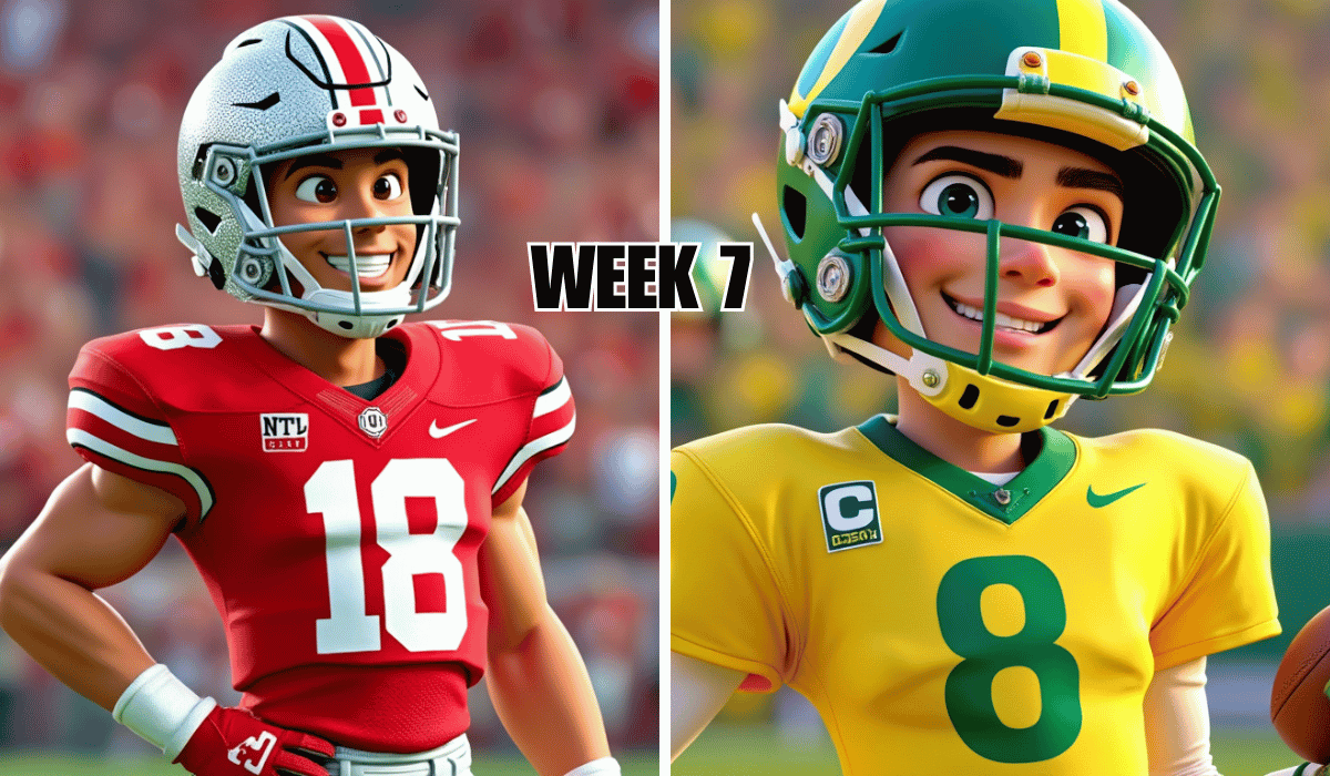 NCAA FOOTBALL Week 7: Ohio State vs Oregon and More!