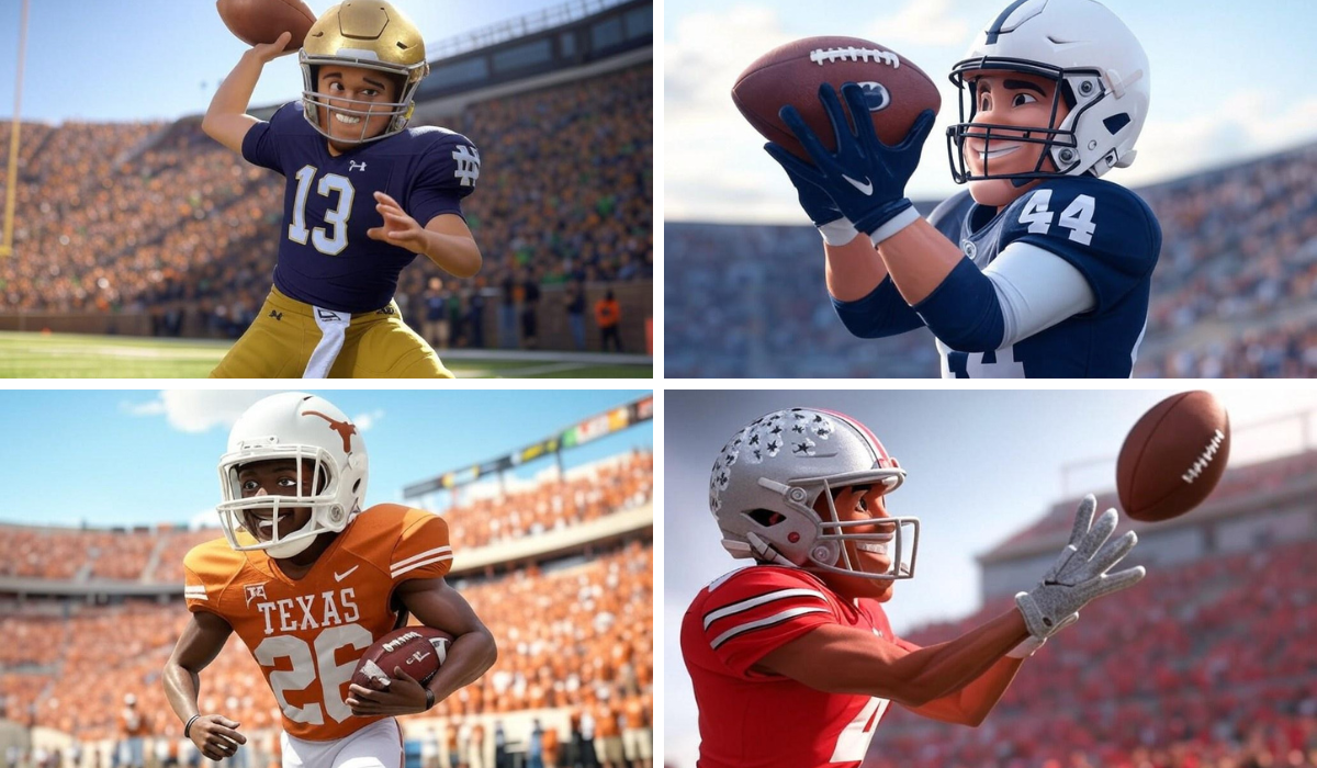 NCAA PLAYOFFS 2025: ND vs PSU / OSU vs TEXAS! (UPDATED)