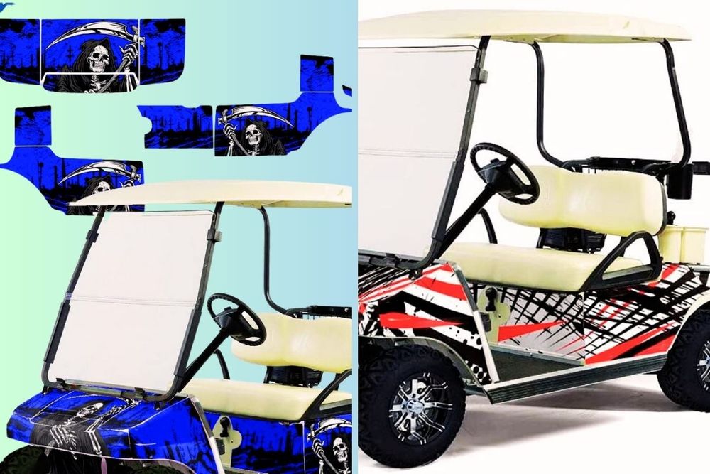 7 Golf Cart Wraps That'll Make Your Ride Turn Heads Like a Pimp!