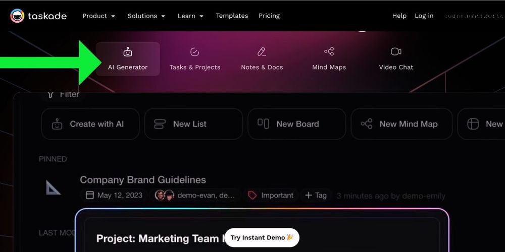 Experience the Power of Taskade AI Right in Your Pocket!