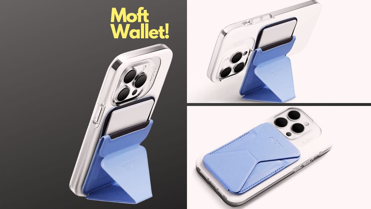 MOFT MagSafe Wallet Phone Stand is a Must-Have Accessory!