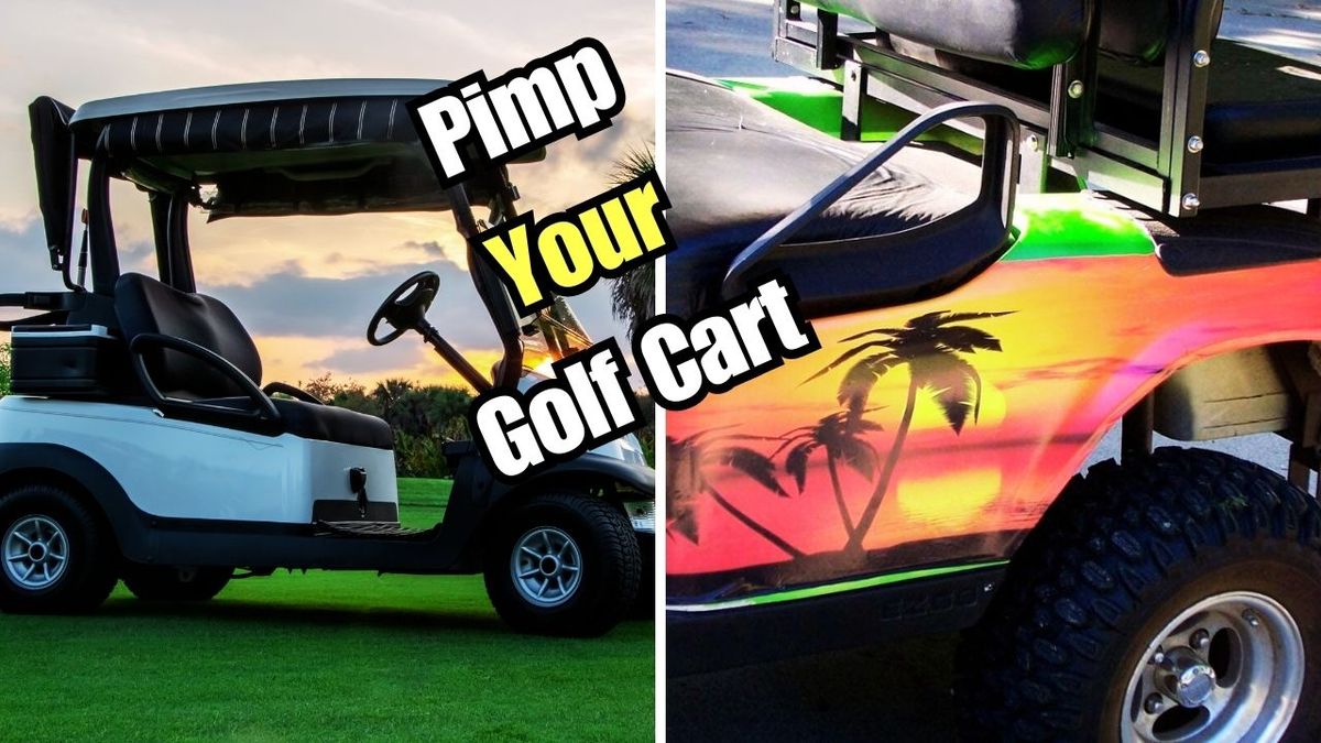 7 Golf Cart Wraps That'll Make Your Ride Turn Heads Like a Pimp!